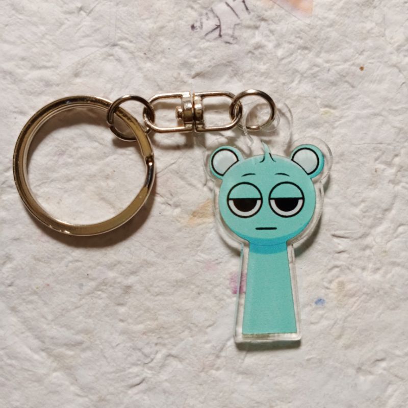 Jual ganci akrilik sky sprunki gantungan kunci keychain sky sprunki ...