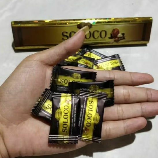 Jual PERMEN PREMIUM SOLOCOO AU 1BOX 12PCS STAMINA CANDY PERMEN COKLAT ...