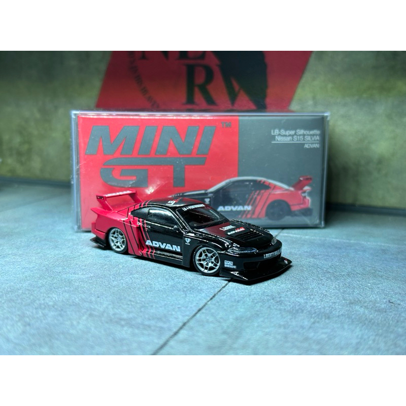 Jual Mini GT S15 LB-Super Silhouette Advan Unsealed | Shopee Indonesia