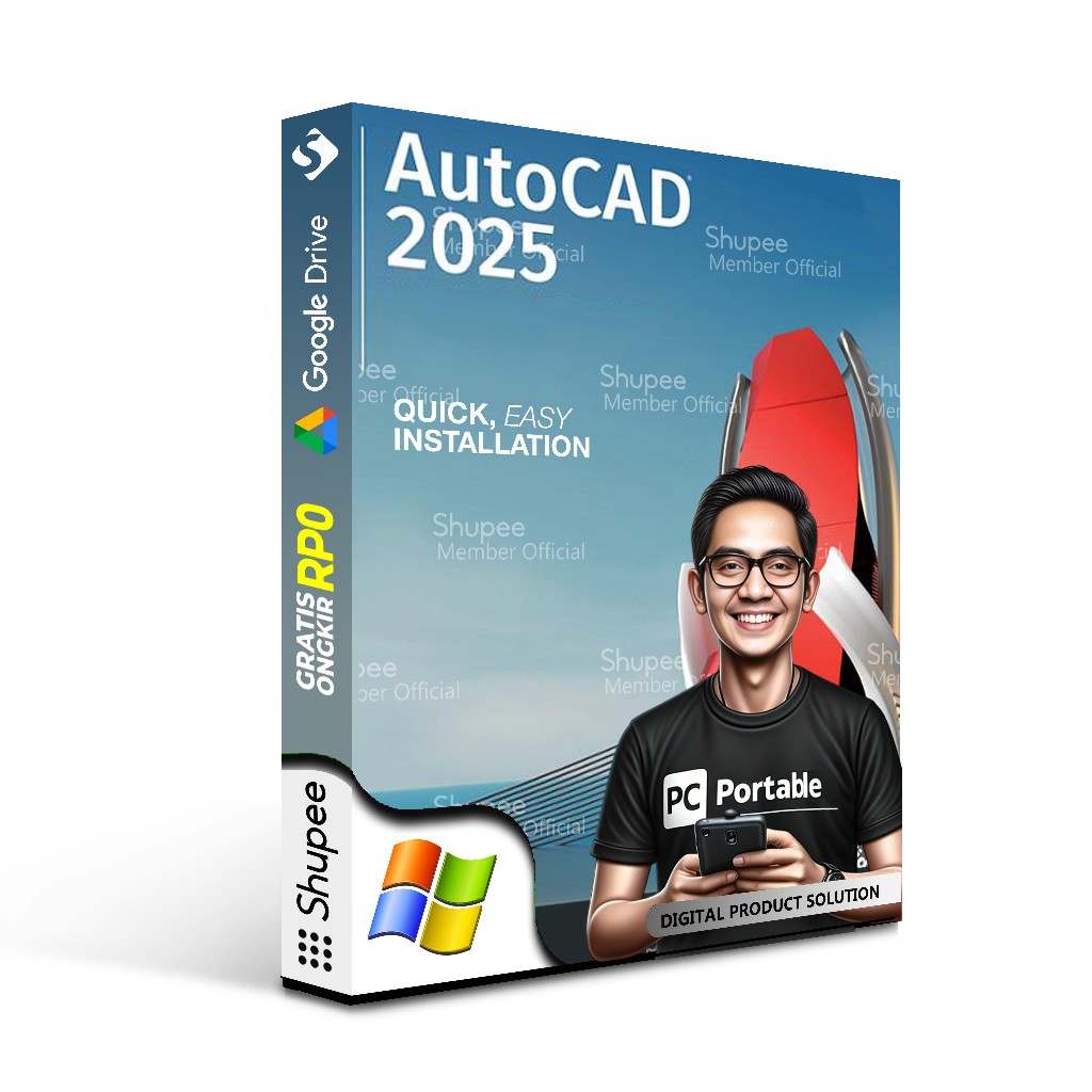 Jual AutoCAD 2025 Software Full Version | Shopee Indonesia