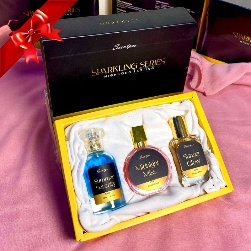 Jual DAPAT 3 PARFUM BOX PREMIUM SPARKLING SERIES PARFUM SCENTPRO PARFUM ...
