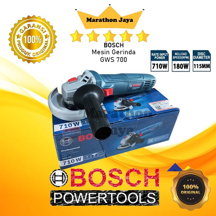 Jual GWS 700 Gerinda BOSCH 4 inch Power tools terbaik original slepan ...