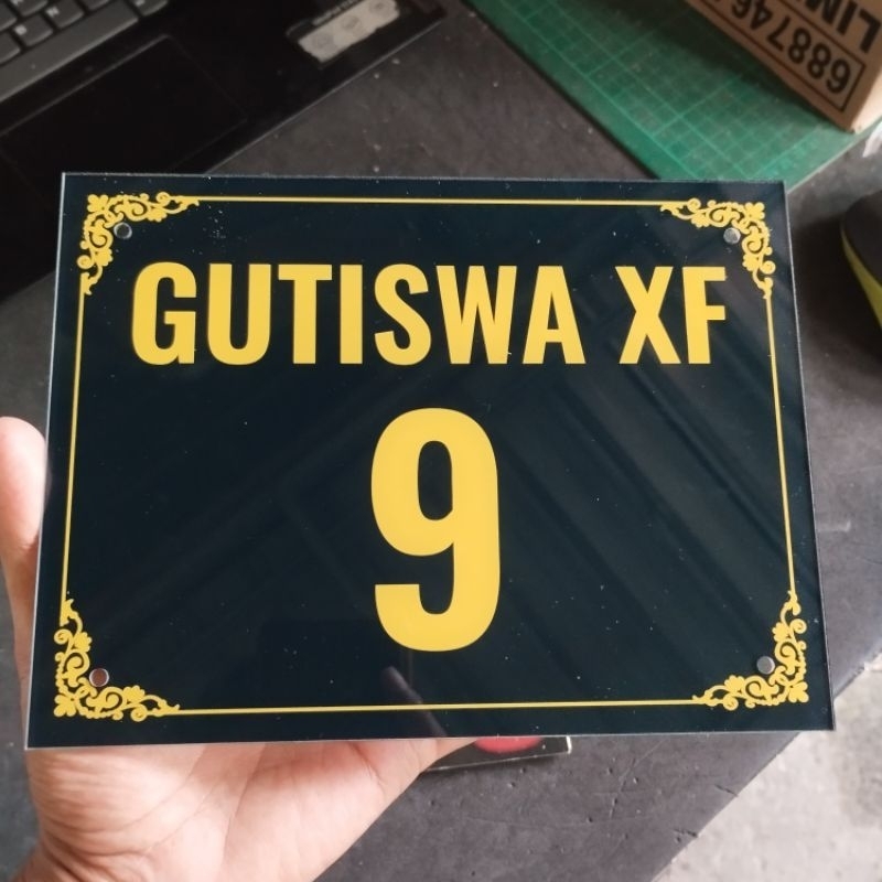 Jual Plang/Sign Alamat Rumah Akrilik 2mm, 20x15cm | Shopee Indonesia