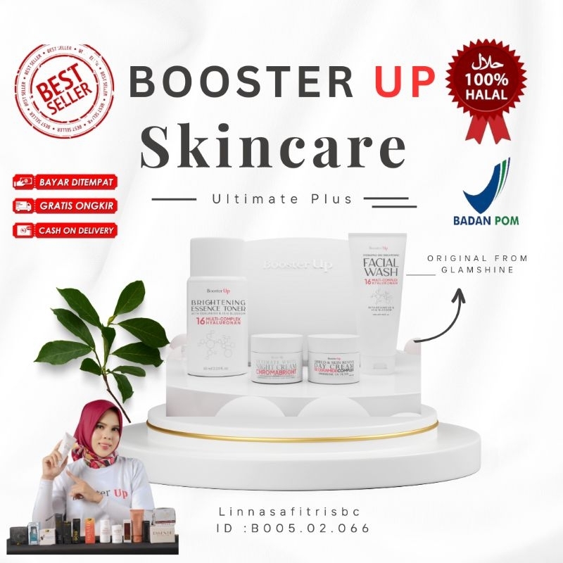 Jual BOOSTER UP ORIGINAL SKINCARE BPOM DISTRIBUTOR RESMI | Shopee Indonesia