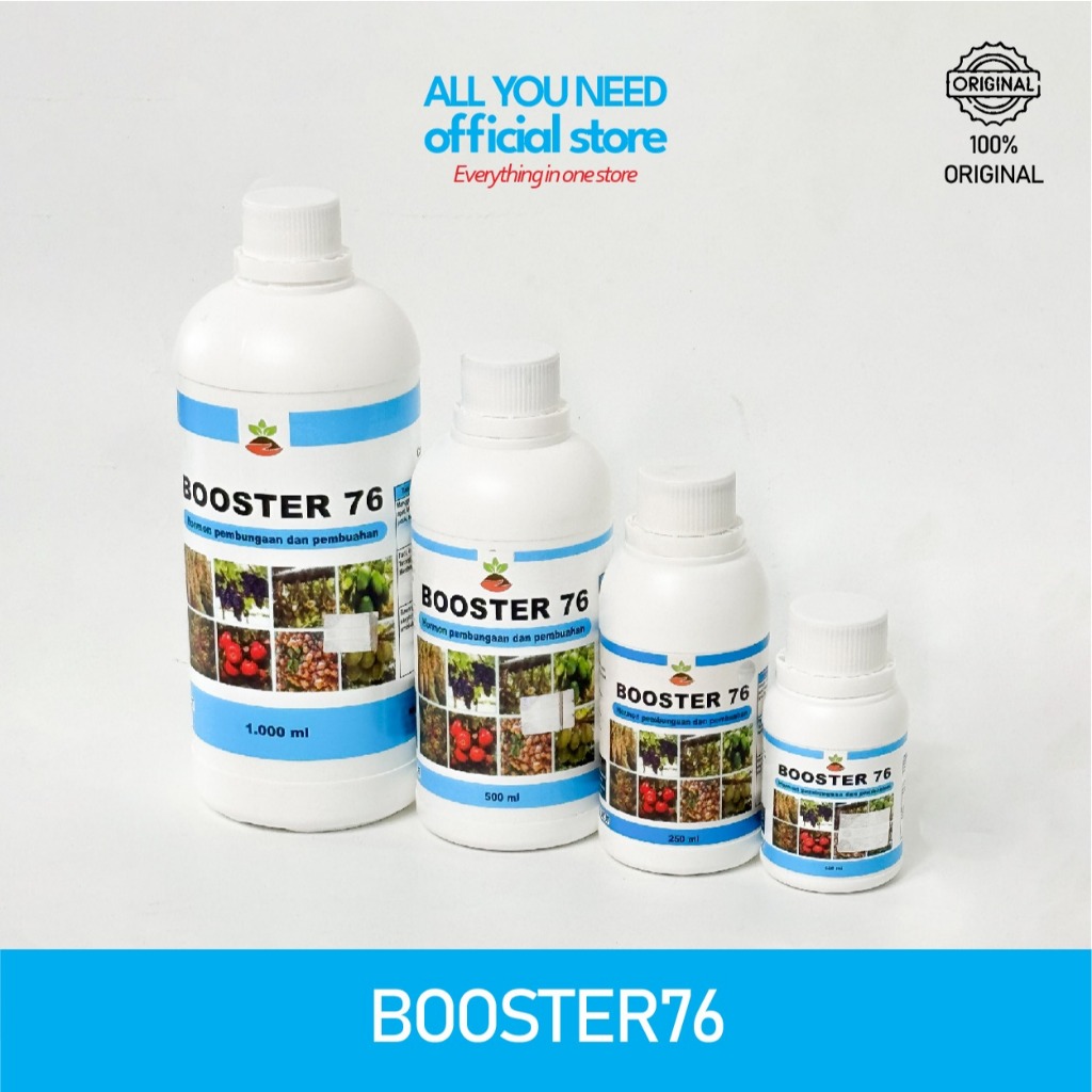 Jual Booster 76 Kemasan Pabrik 500ml Pupuk Organik Untuk Pelebat ...