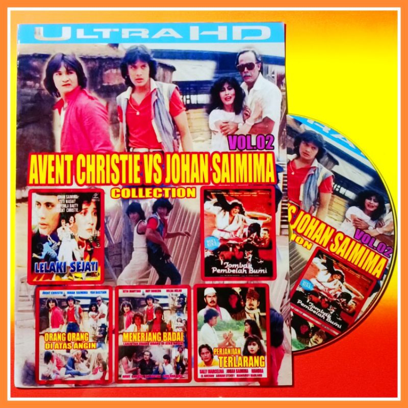 Jual Kaset Film Indonesia Jadul Koleksi Aksi Avent Christie - Johan ...