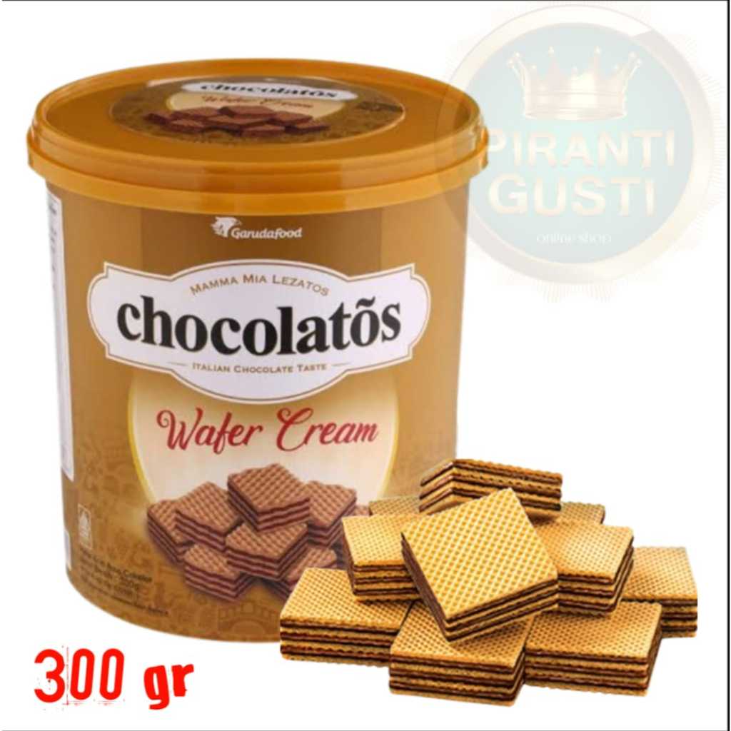 Jual Chocolatos wafer cream cokelat kemasan jar 300gr | Shopee Indonesia