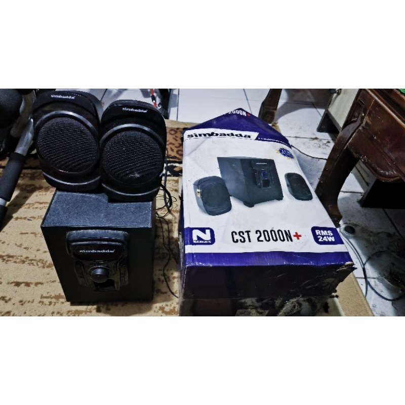 Jual Speaker Aktif Simbadda CST 2000N+ 24W (Pre-Owned) | Shopee Indonesia