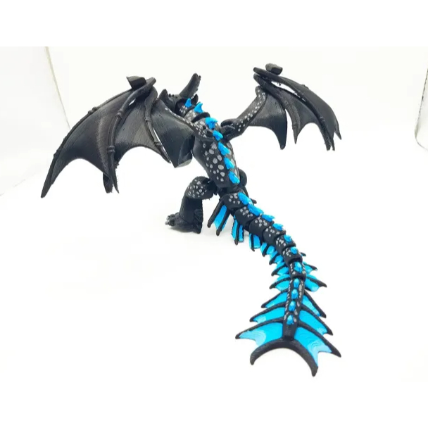 Jual Cuero Mainan Naga night fury Dragon Toothless Artikulasi | Shopee ...
