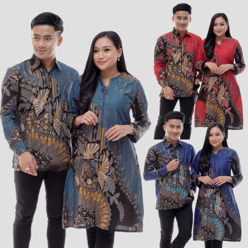 Jual Baju Batik Couple | Laksita Collections | Batik Tunik Couple ...