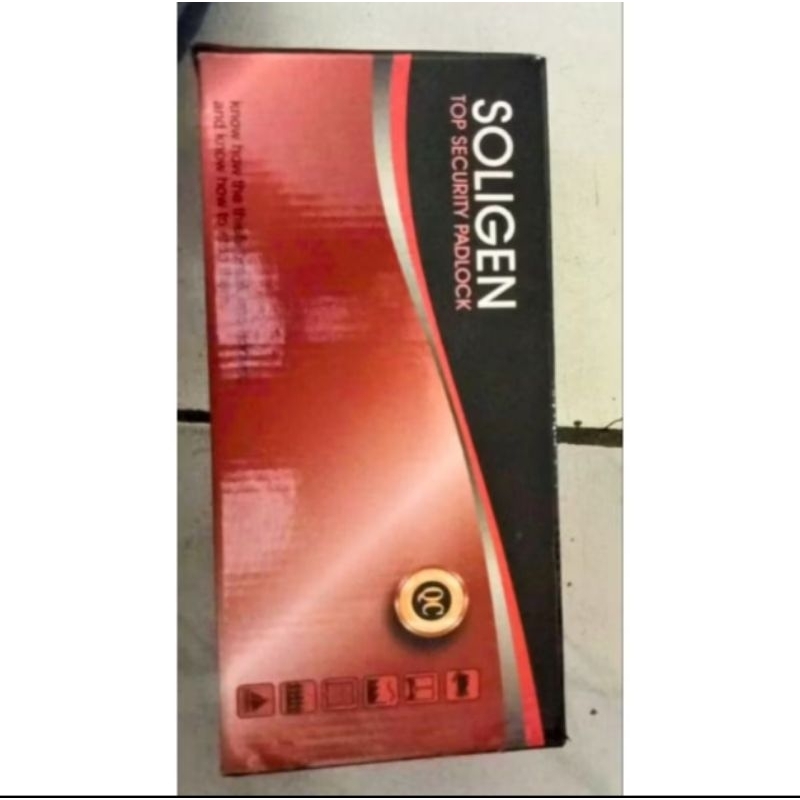 Jual Gembok Soligen original full kuningan 1 Box | Shopee Indonesia
