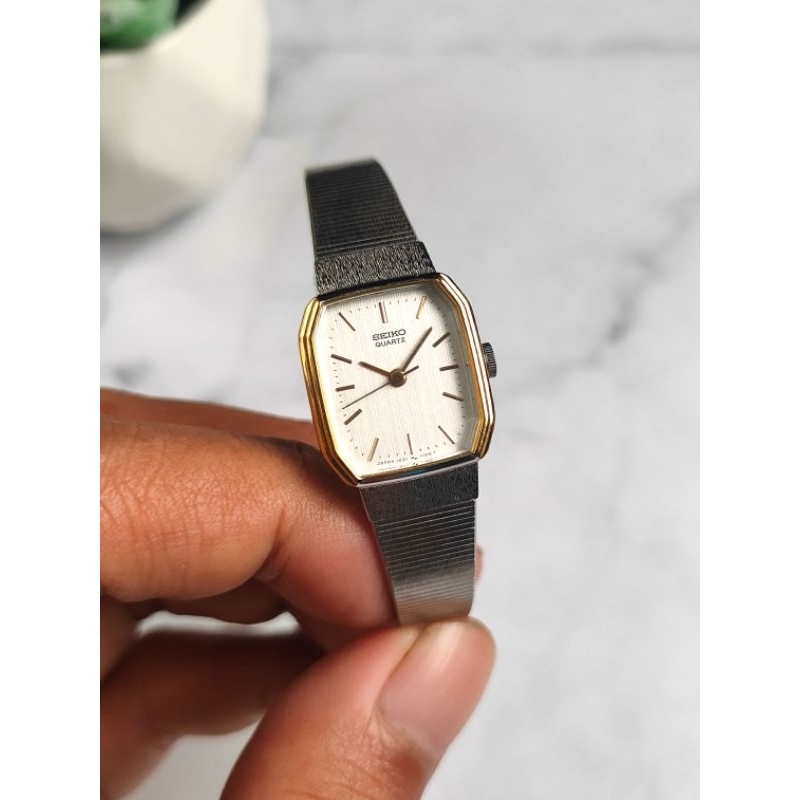 Jual Jam Tangan Wanita Vintage Seiko Ladies Tank Two Tone | Shopee ...