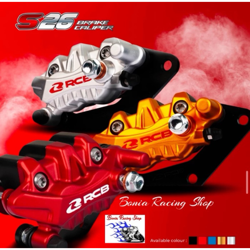 Jual Paket Kaliper RCB FU-GSX Depan Type S26 Series dan Belakang Type S ...
