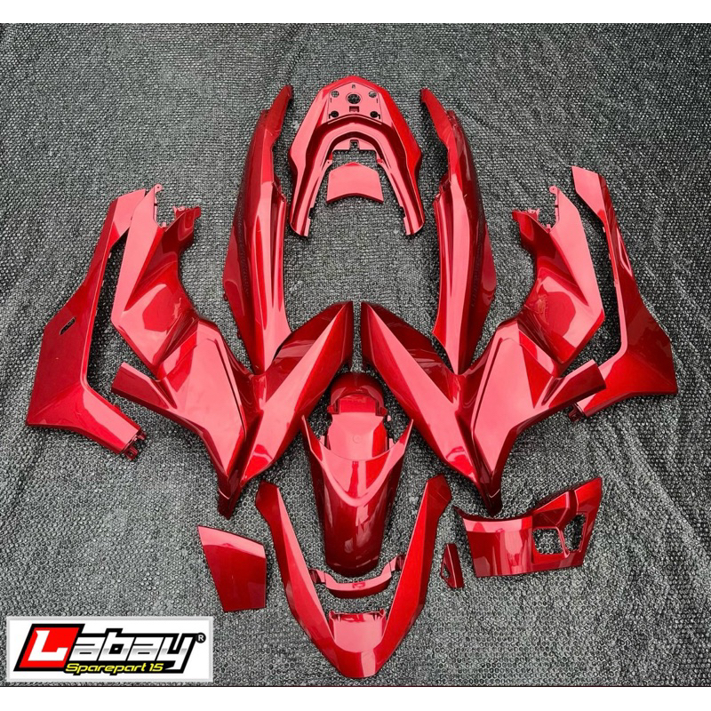 Jual Paket Body PCX 160 New K1Y Full set Original Sesuai di foto merah ...