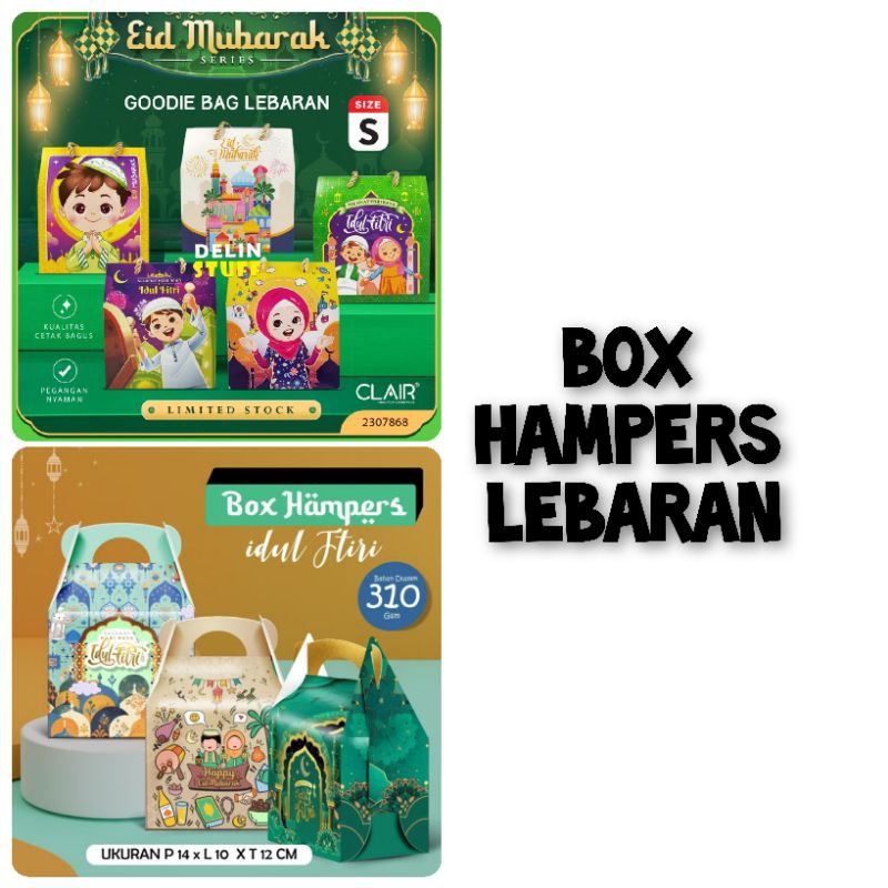 Jual BOX HAMPERS IDUL FITRI / BOX HAMPERS / BOX SNACK / GABLE BOX / BOX ...
