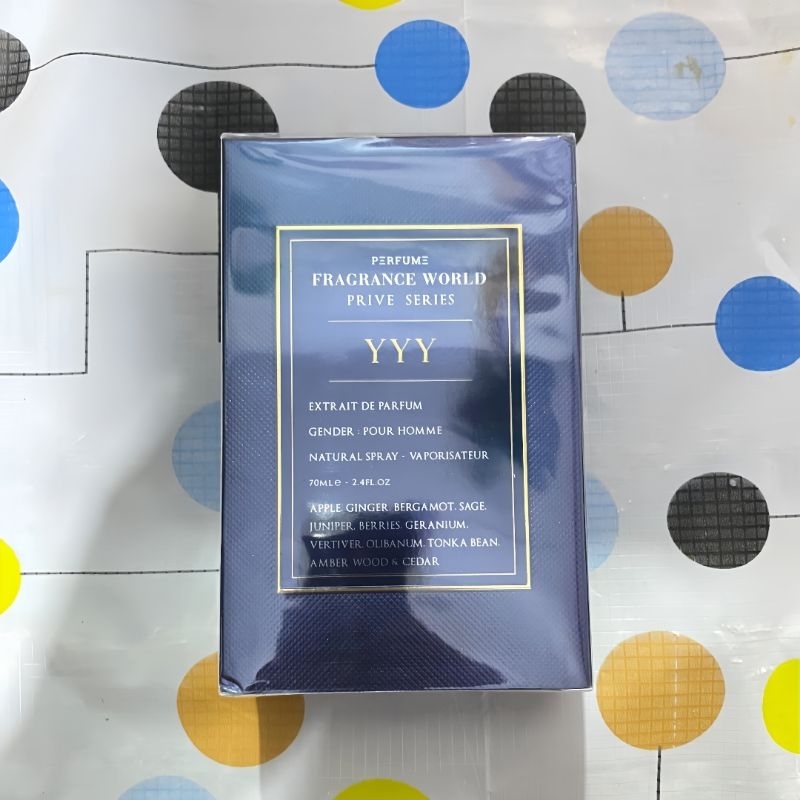 Jual Fragrance World Prive Series YYY FW - Parfum Pria Original Wangi ...