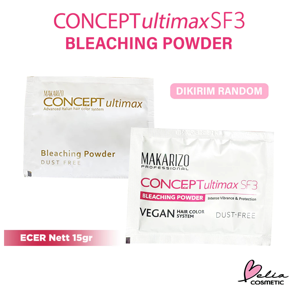 Jual MAKARIZO Professional Concept Ultimax Bleaching Powder Sachet 15 ...