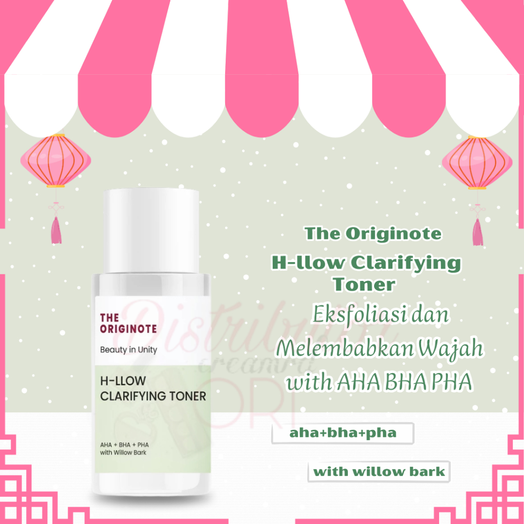 Jual The Originote H-llow Clarifying Toner 80ml - Exfoliating dan ...