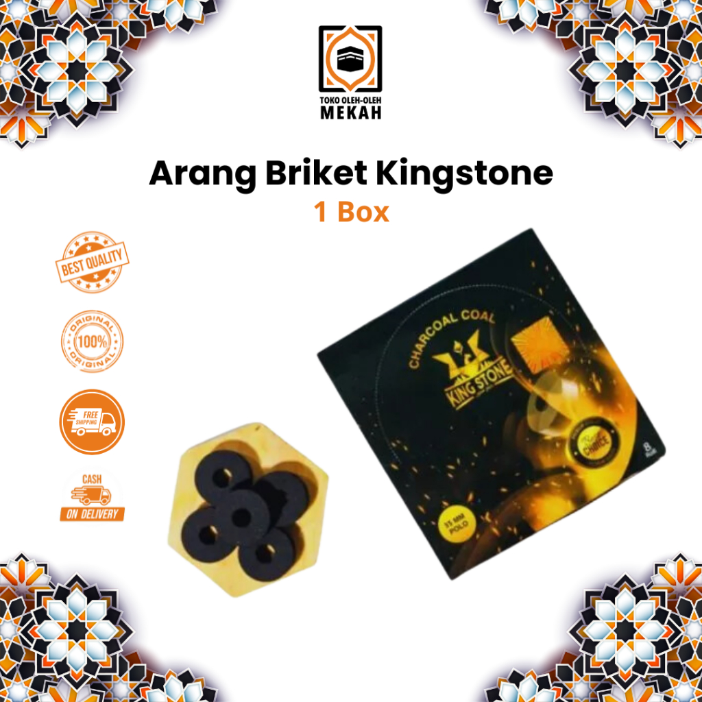 Jual ARANG MAGIC BOX ARANG BRIKET KINGSTONE CHARCOAL Arang untuk Bakar ...