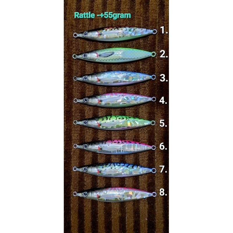 Jual Metaljig Rattle -+ 55 gram | Shopee Indonesia