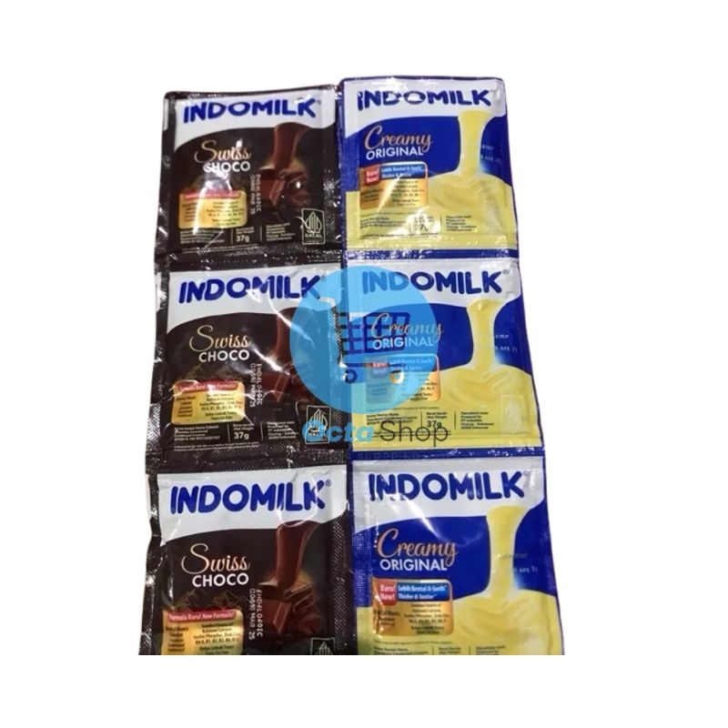 Jual Susu Kental Manis Skm Indomilk sachet isi 6pcs | Shopee Indonesia