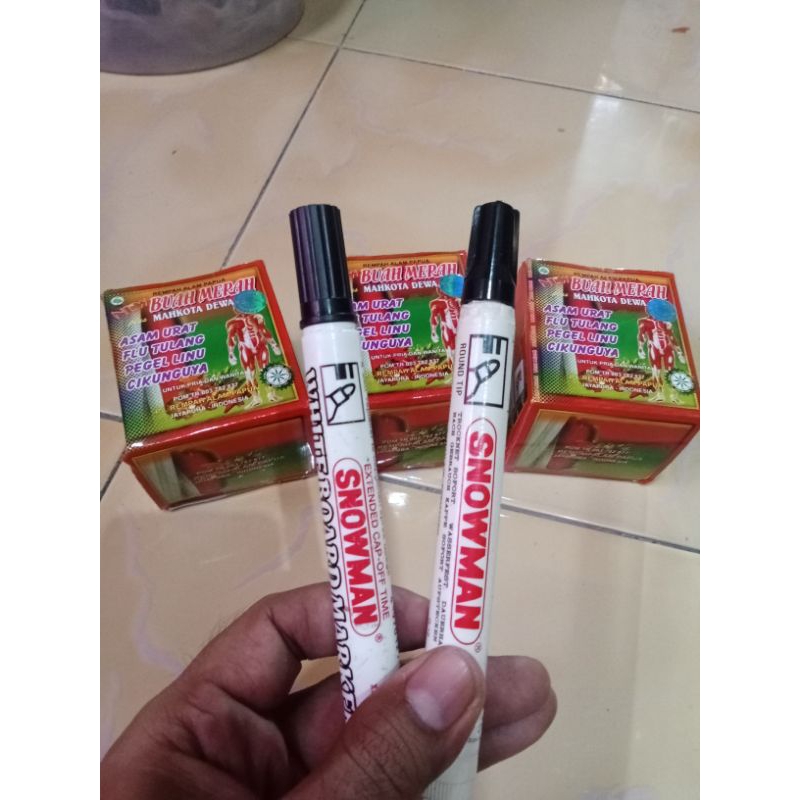 Jual Spidol Besar Snowman | Shopee Indonesia