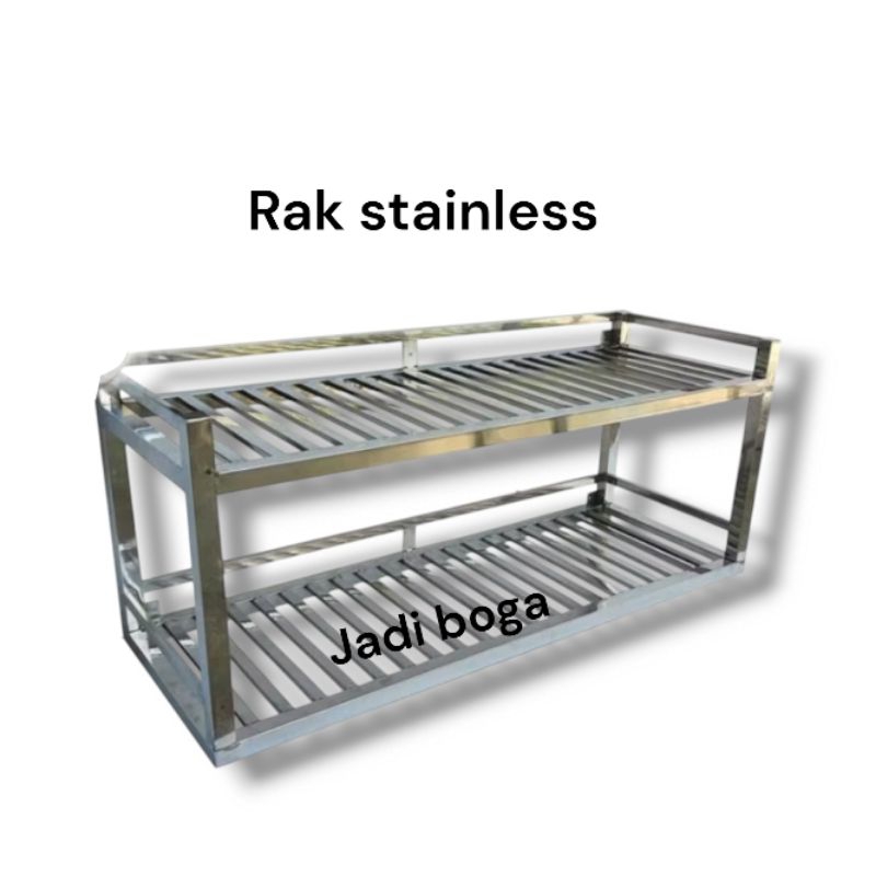 Jual wall shelf Stainless | Rak Dapur Stainless | Rak stainless ...