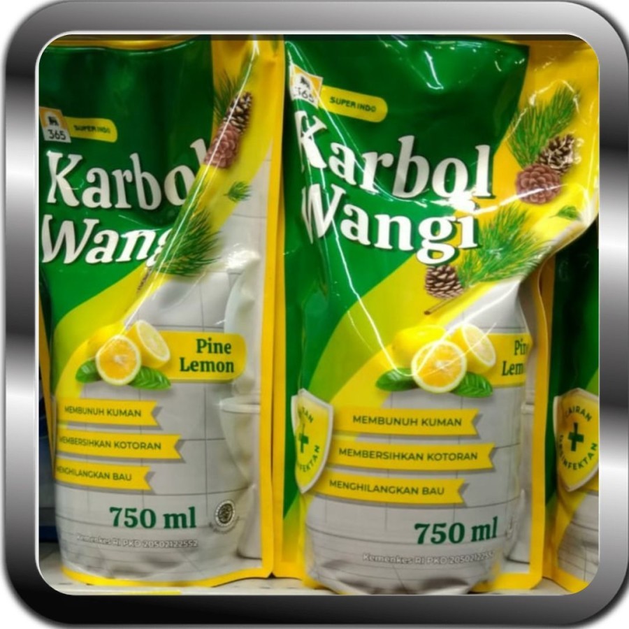 Jual Karbol Antibacterial Wangi Super Indo 750 ML | Shopee Indonesia