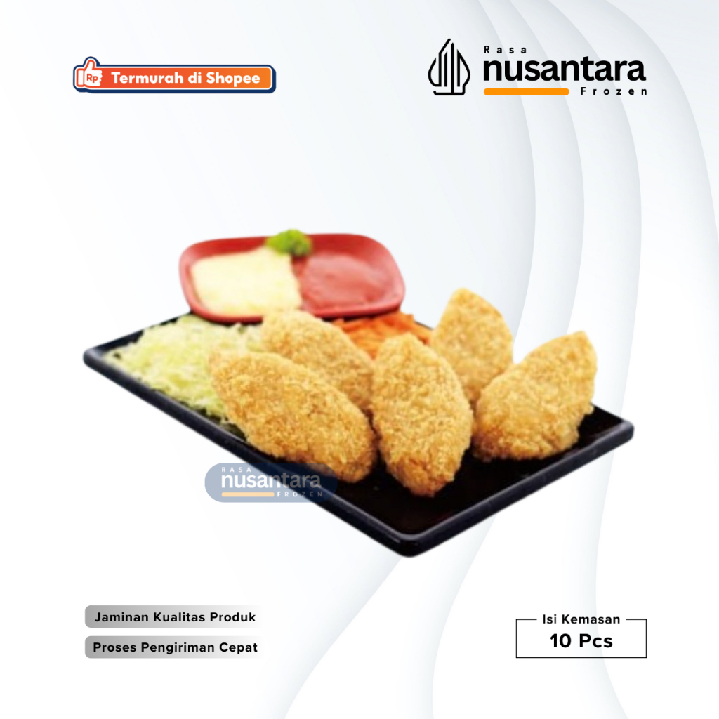 Jual Nugget Shrimp Roll Isi 10 Pcs | Nugget Halal dan Bergizi | Shopee ...