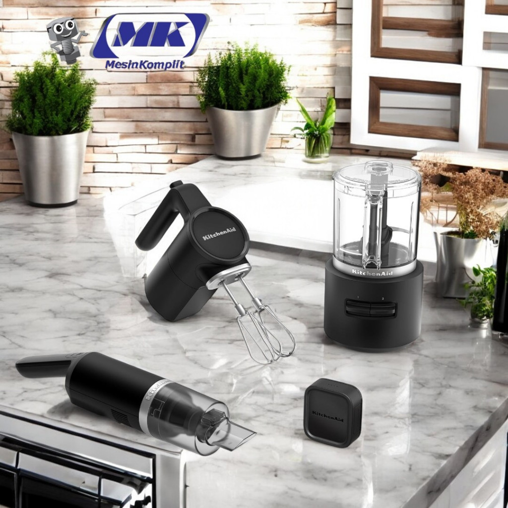 Jual KitchenAid Go Cordless Hand Tool Kit Bundle Kitchen Blender Mixer ...