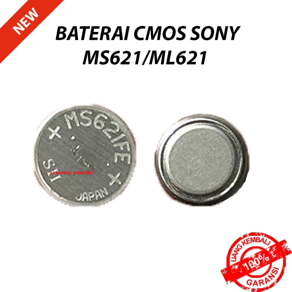 Jual BATERAI CMOS KAMERA SONY ML621 MS621 ORIGINAL MADE IN JAPAN ...