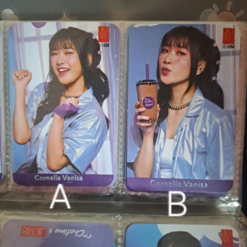 Jual Photocard PC Chatime x JKT48 Oniel/Cornelia Vanisa | Shopee Indonesia