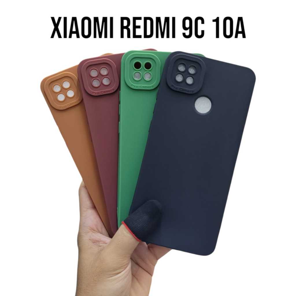 Jual SOFTCASE REDMI 9 9A 9C 10A 10C PRO CAMERA MACARON CASE SOFT SHELL ...