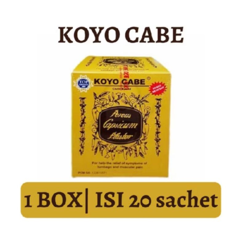 Jual KOYO CABE 1 BOX ISI 2O SACHET | Shopee Indonesia