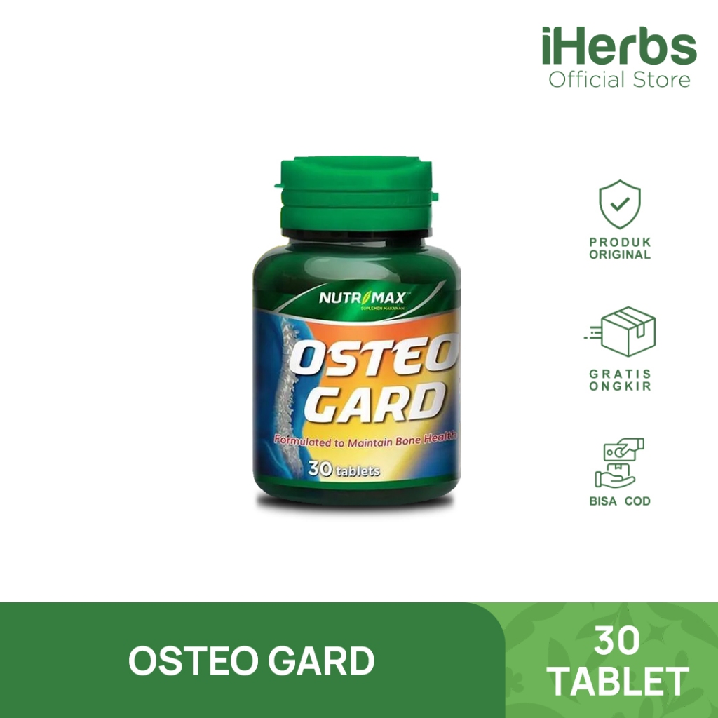 Jual Nutrimax Osteo Gard Osteogard 30 Tablet Kalsium Tulang Kesehatan ...