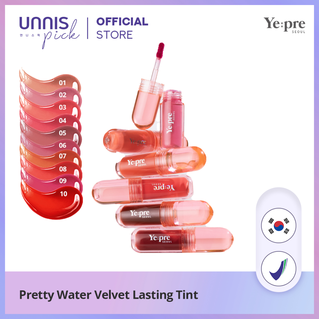 Jual Yepre Pretty Water Velvet Lasting Tint | Shopee Indonesia