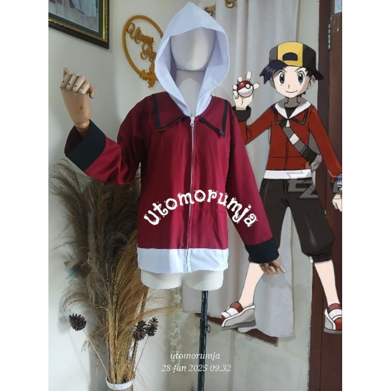 Jual Utomorumja Kostum Cosplay Jaket Ethan Pokemon Shopee Indonesia