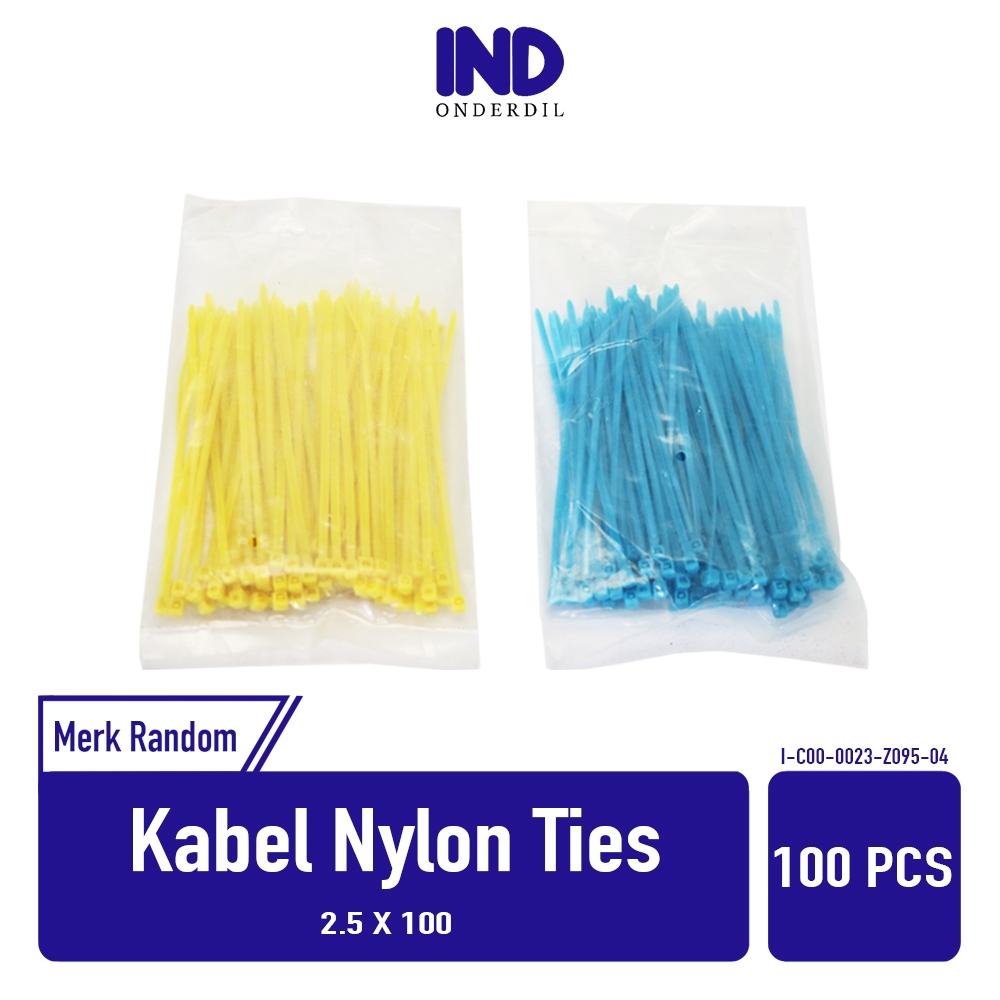 Jual Kabel Nylon Ties 2.5x100 2.5 X 100 mm Cable Pengikat Nilon Tie Tis ...