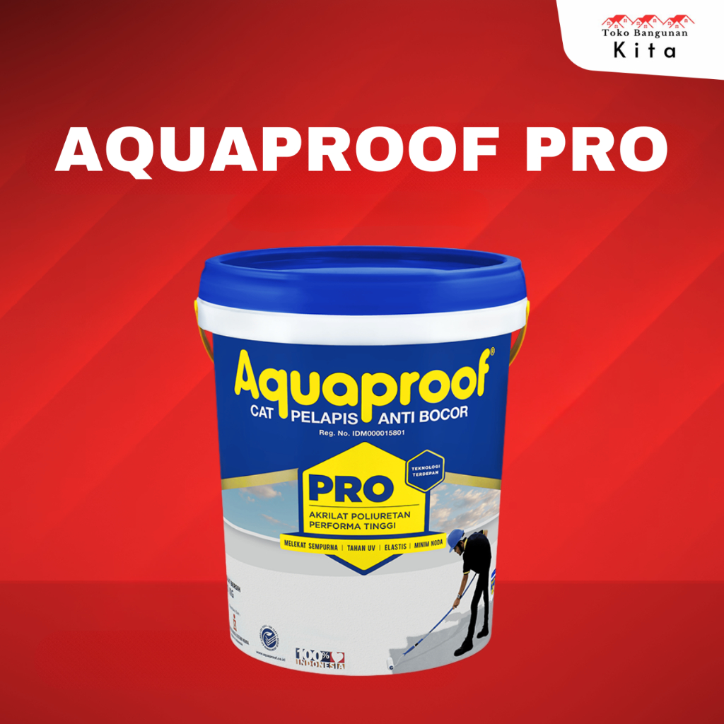 Jual Aquaproof pro abu-abu (1kg) | Shopee Indonesia
