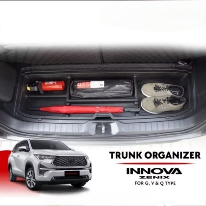 Jual Trunk Organizer Belakang Innova Zenix 2023 Up | Shopee Indonesia