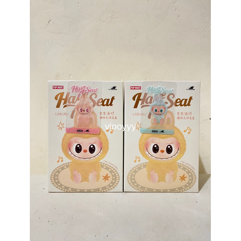 Jual labubu dada ququ v2 have a seat popmart | Shopee Indonesia