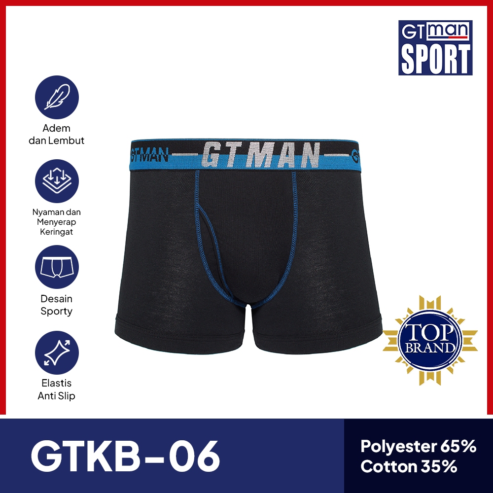 Jual GT Sport Celana Dalam Pria Sport GT MAN GTKB-06 Isi 1 Pcs - Boxer ...