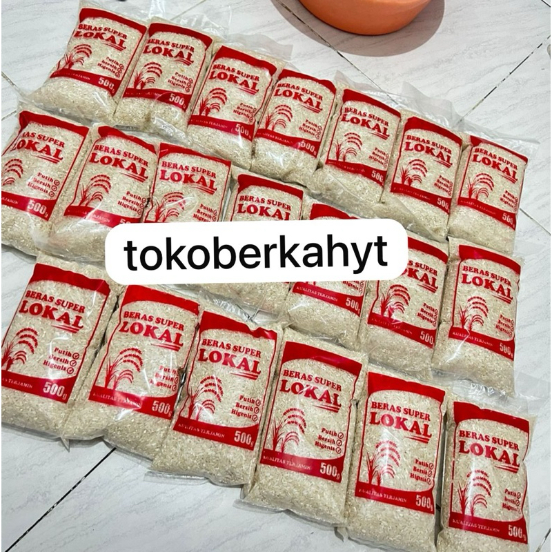 Jual PAKET USAHA BERAS KEMASAN 500 Gram isi 20 pack KUALITAS PREMIUM ...