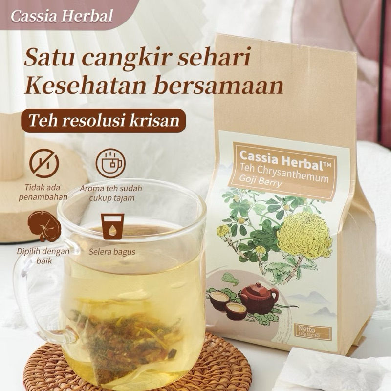 Jual Cassia Herbal Chrysanthemum, benih Cassia, teh berry Goji, akar ...
