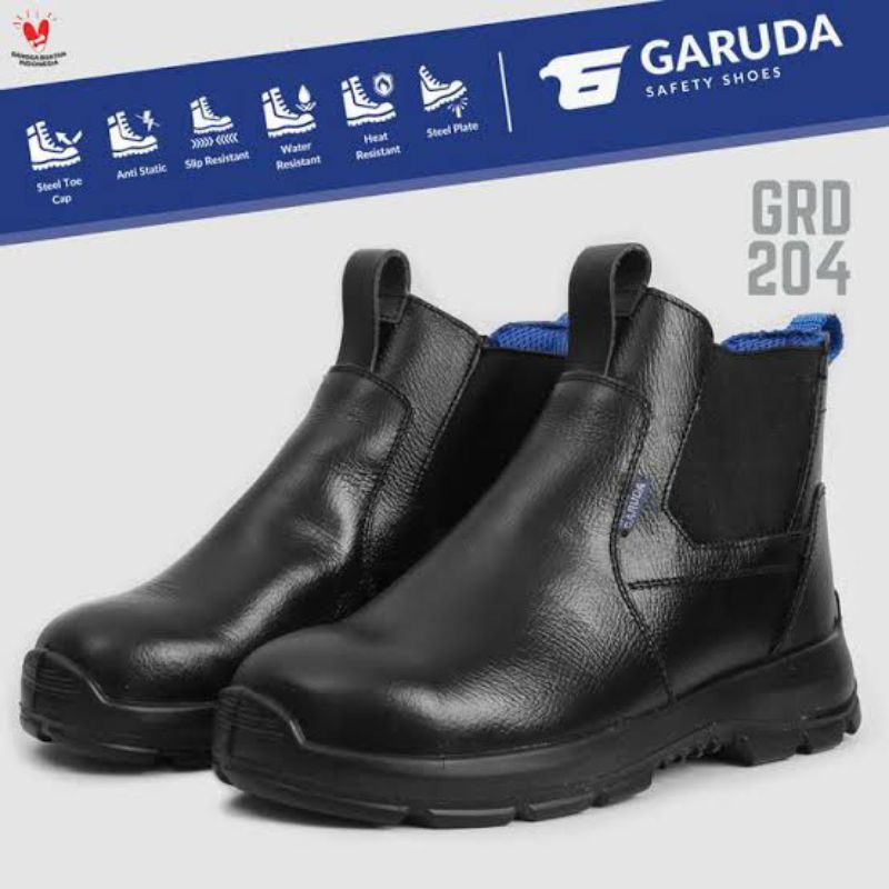 Jual SEPATU SAFETY GARUDA UJUNG BESI GRD 204 - SEPATU SAFETY PROYEK ...