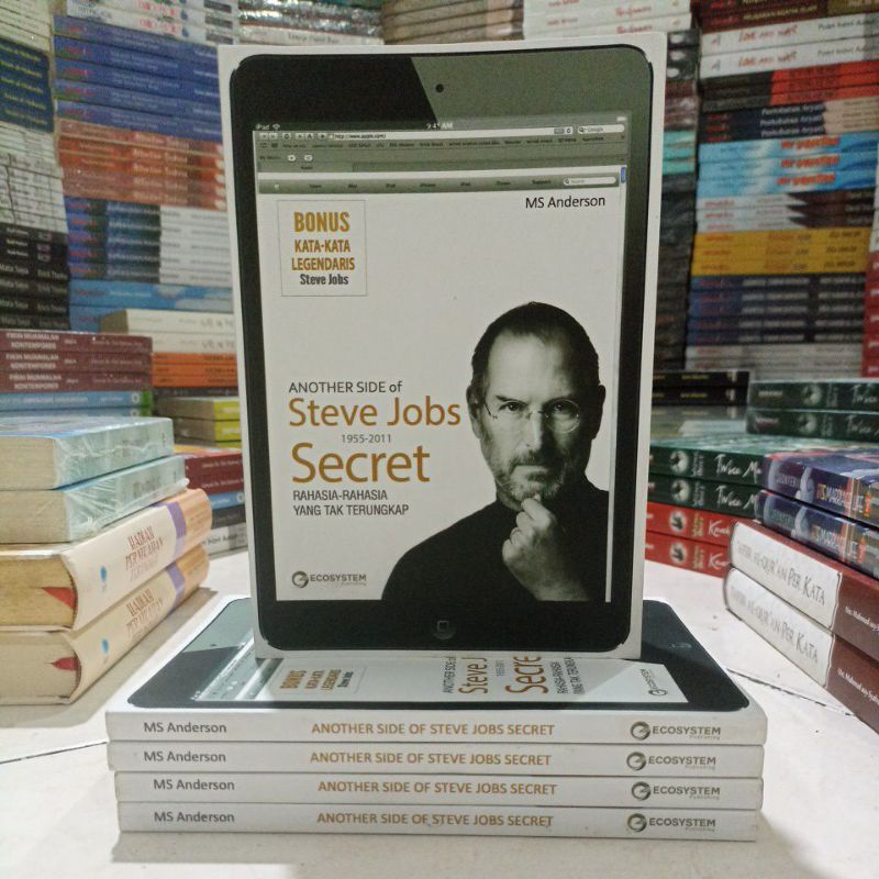 Jual BUKU MEMOAR SEJARAH / BACAAN INSPIRASI TEKNOLGI / STEVE JOBS SECRET / RAHASIA-RAHASIA YANG ...
