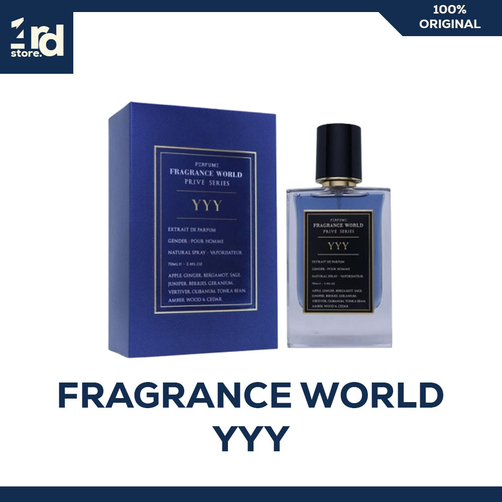 Jual FRAGRANCE WORLD - PRIVE SERIES YYY 70ML Extrait de Parfum (BNIB ...