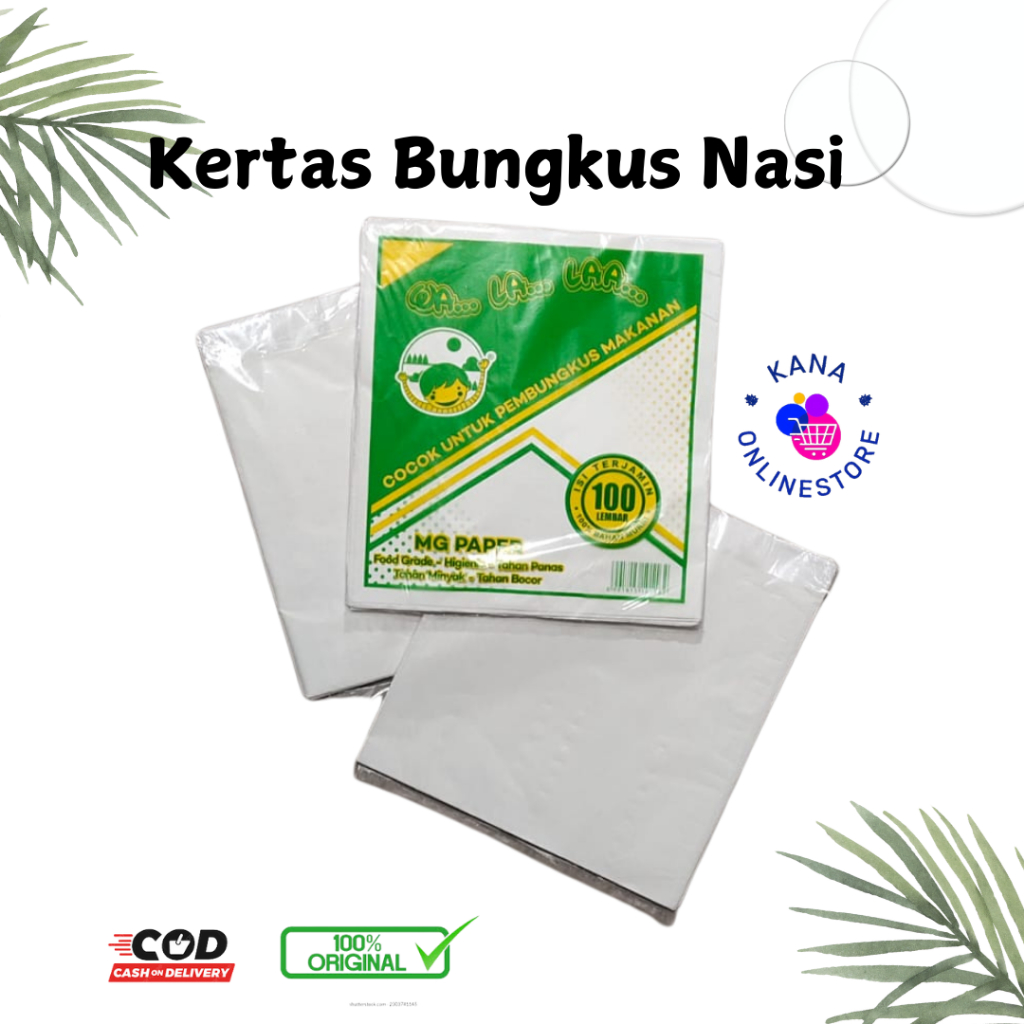 Jual Kertas Nasi KFC - Kertas nasi Putih Laminasi (Food Grade) | Shopee ...