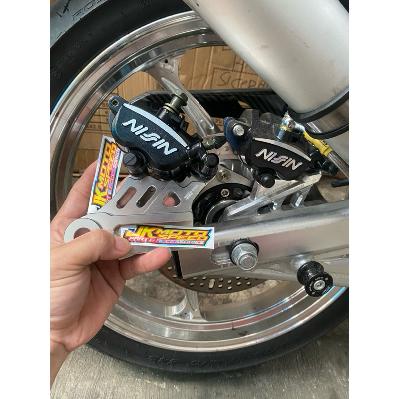 Jual termurah !! kaliper set breket belakang ninja r ss rr krr zx ...