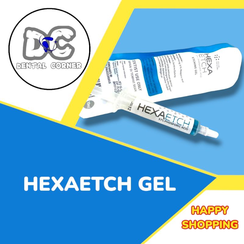 Jual HEXAETCH ETCHING GEL GIGI DENTAL | Shopee Indonesia